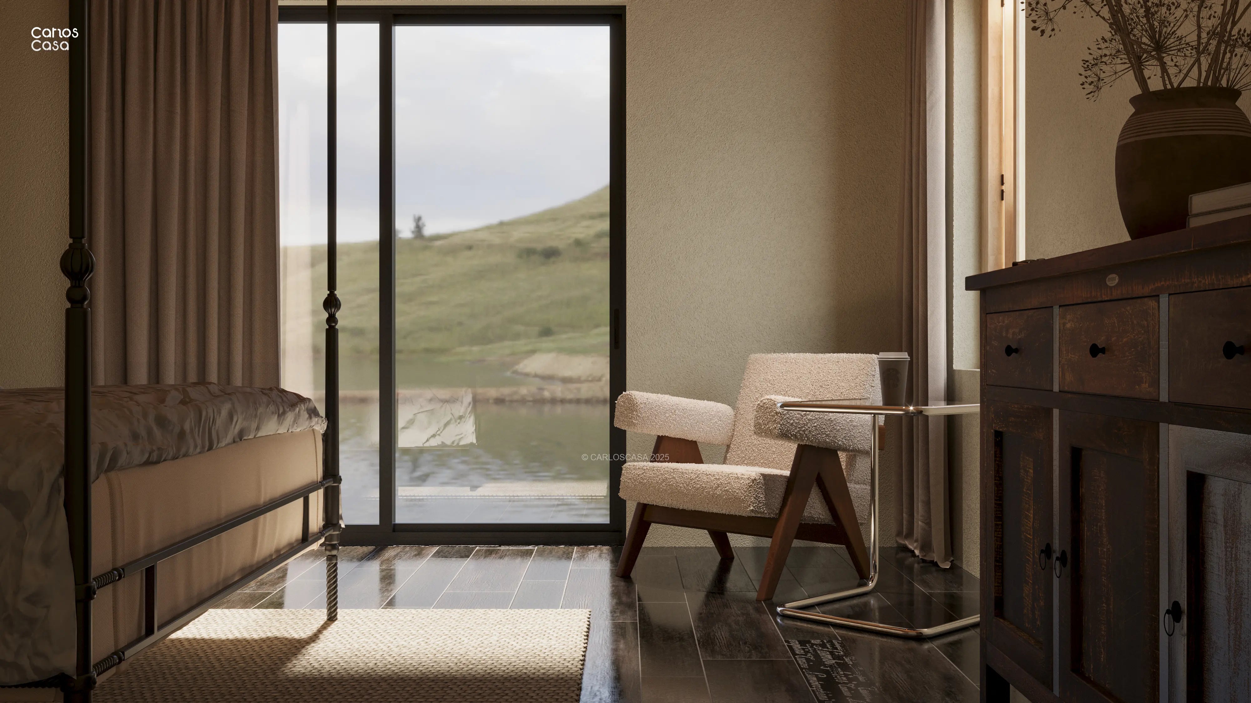 How to Elevate Your Mid-Century Modern Bedroom with the Iconic Pierre ...