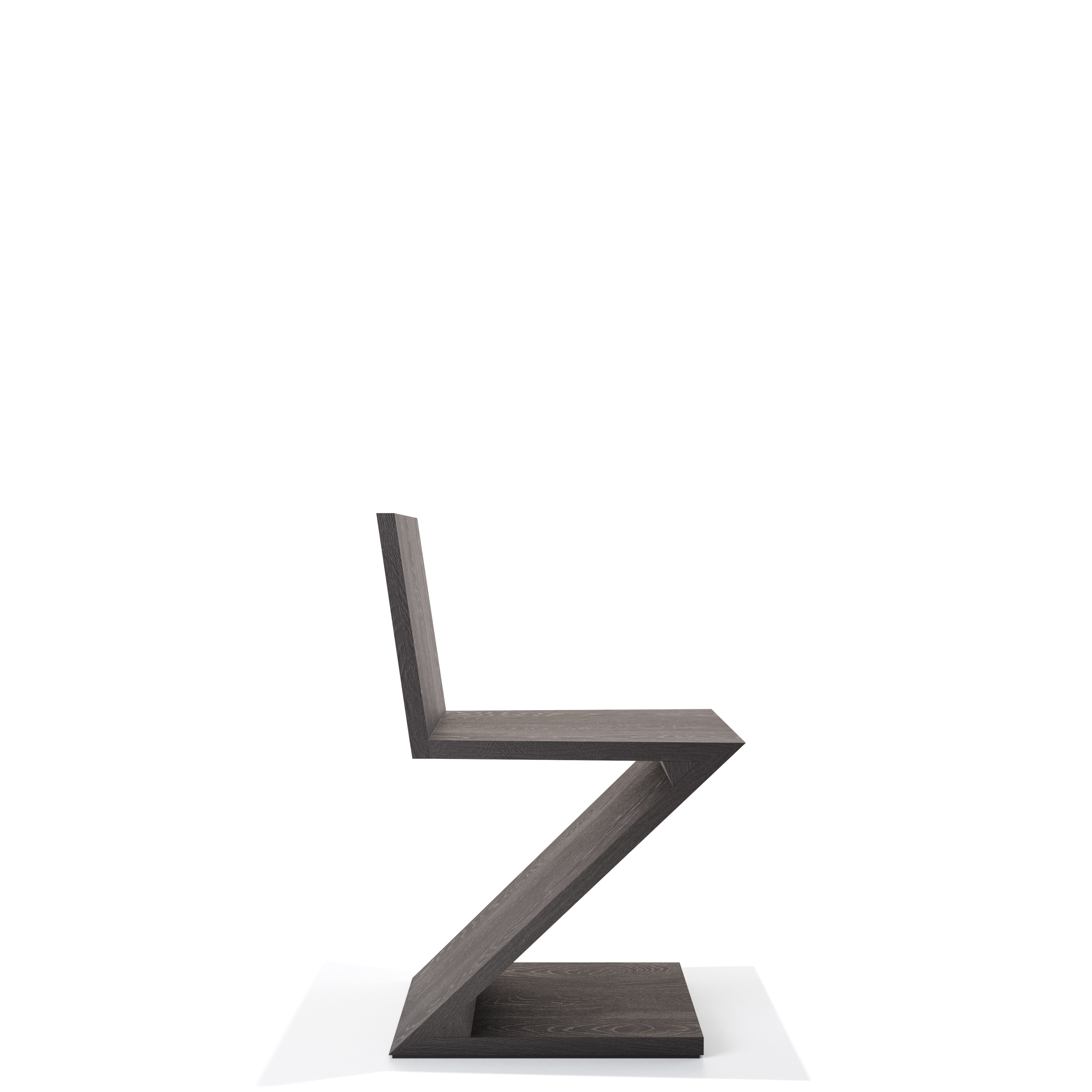 Iconic Furniture Zig Zag Teak Wood Chair – CarlosCasa